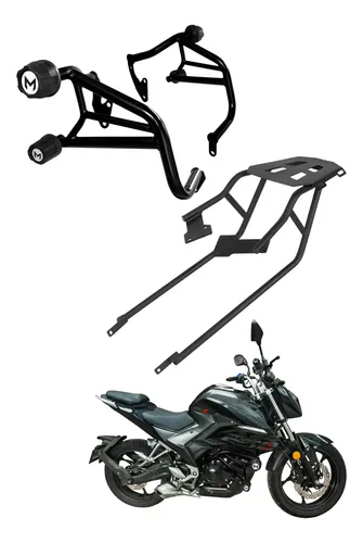 Slider Reforzado Con Portabultos Para Italika 250z 2024 2025 | Meses ...
