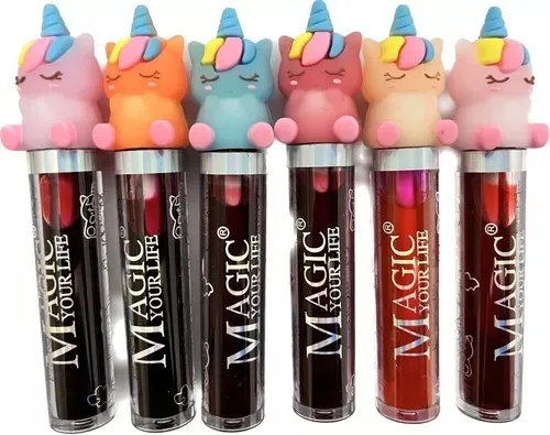 Set De 6 Tintas Coreanas Para Labios Diferentes Tonos Meses Sin Interés