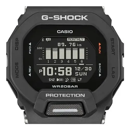 Reloj Casio G Shock Gbd-200 color negro | Envío gratis