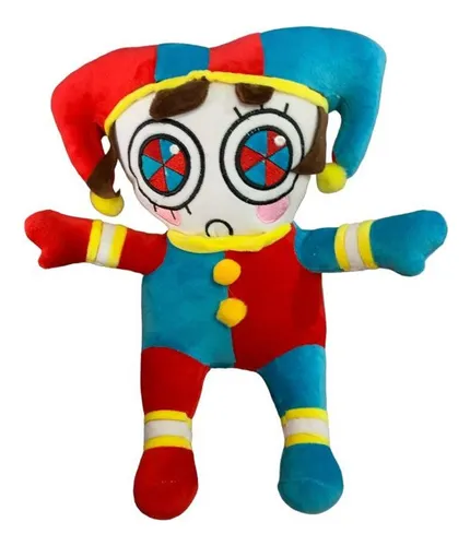 Peluches Circo Digital Pommi Jax Digital Circus Payaso 40cm Cuotas Sin Interés