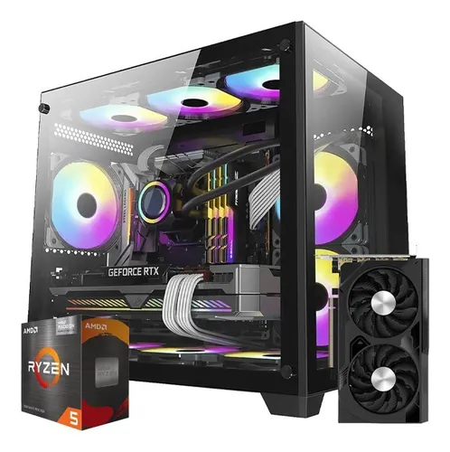 PC Gamer ITX Arena, Ryzen 5 5500, NVídia GeForce RTX 4060 PC Gamer ITX Arena, Ryzen 5 5500, NVídia GeForce RTX 4060