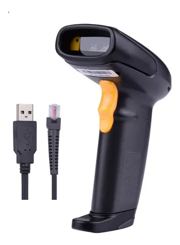 Lector De Codigo Barras Codigo Qr Pistola Alambrica Escaner Lector De Codigo Barras Codigo Qr Pistola Alambrica Escaner