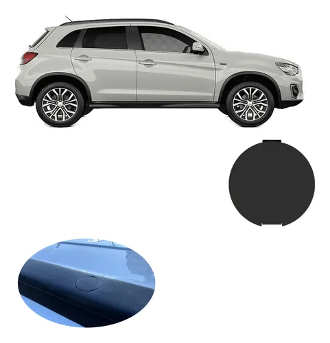 Duas Tampa Acabamento Rack Teto Mitsubishi Asx 2010/2021 | Parcelamento ...