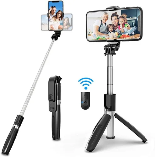 Selfie Stick L02 Trípode Monopod Celular Control Bluetooth Cuotas