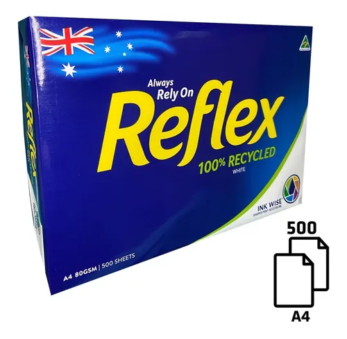 Papel Reciclado Blanco A4 500 Hojas Reflex Mercadolibre