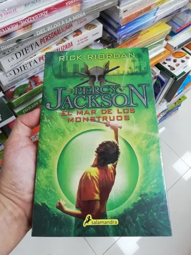 Libro El Mar De Los Monstruos Percy Jackson 2 Riordan Cuotas Sin