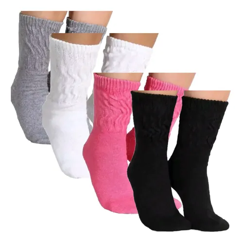 Meia Feminina Academia (12 Pares) Aeróbica Caminhada Zumba | MercadoLivre