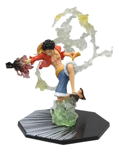 Boneco Monkey D. Luffy One Piece Action Figure Anime 15cm Boneco Monkey D. Luffy One Piece Action Figure Anime 15cm