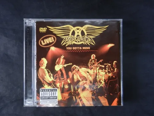 Aerosmith Cd You Gotta Move Live Cd Dvd Mexico 2004 Aerosmith Cd You Gotta Move Live Cd Dvd Mexico 2004