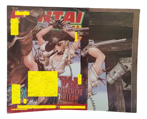 Revista Vintage Hentai Erotic Fan Pinups No 16 Wild Wet West Meses