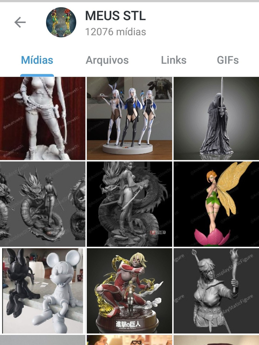 Mega Pack Stl Mais De 12 Mil Arquivos Para Impressão 3d Mercado Livre