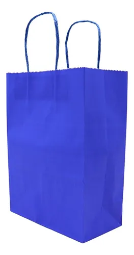 Bolsas Regalo Papel Kraft Pack 12 Unidades Cuotas Sin Interés