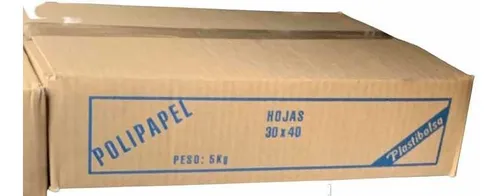 Hoja De Polipapel 30 X 40 Cms Caja Con 5 Kgs Meses Sin Interés