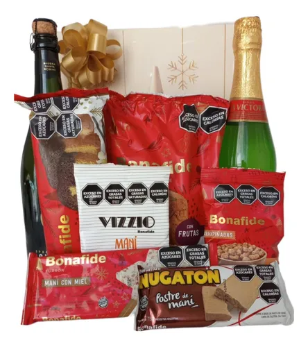 Caja Navideña Bonafide. Canasta Navideña | MercadoLibre Caja Navideña Bonafide. Canasta Navideña | MercadoLibre