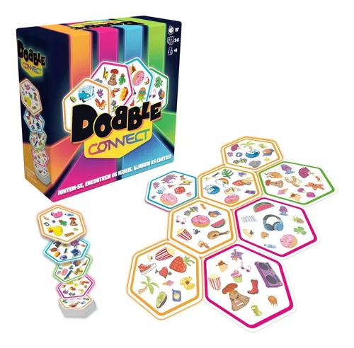 Jogo De Cartas Dobble Connect Equipe - Galapagos | Frete grátis