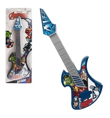 Guitarra Acústica De Juguete Para Niños Avengers Avengers Mercadolibre