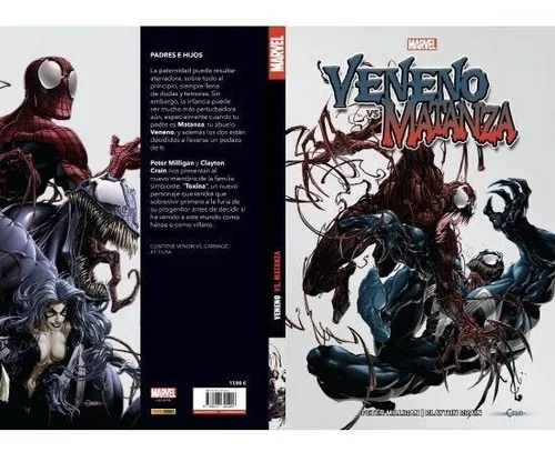 100% Marvel Hc - Veneno Vs. Matanza - Peter Milligan | MercadoLibre 100% Marvel Hc - Veneno Vs. Matanza - Peter Milligan | MercadoLibre