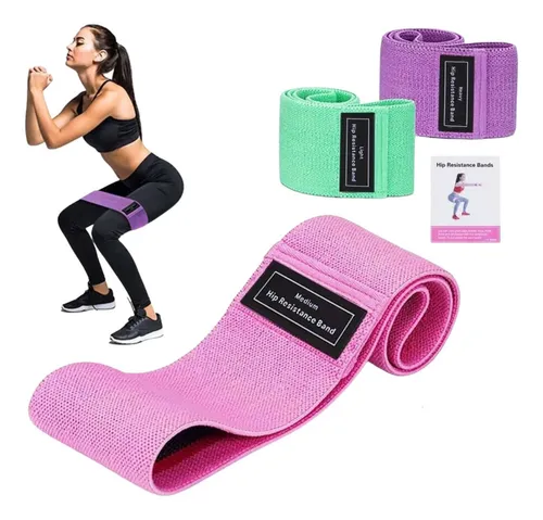 Kit 3 Faixa Elastica Hip Band Treino Academia Exercício Fit | MercadoLibre Kit 3 Faixa Elastica Hip Band Treino Academia Exercício Fit | MercadoLibre