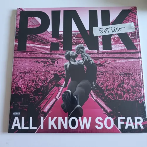 Novo Lp Disco Vinil P Nk All I Know So Far Setlist Pink