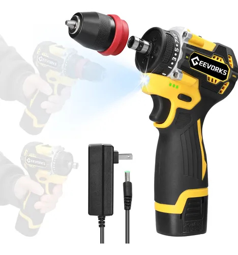 Electric Screwdriver Tool 2in1 Drill Lithium Geevorks 16 8v Mercadolibre