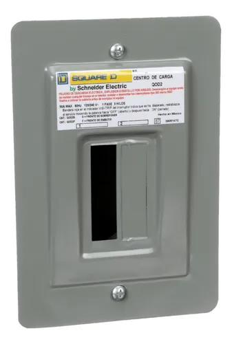 Centro De Carga De 2 Espacios Qod2f Schneider Para Empotrar | Envío gratis Centro De Carga De 2 Espacios Qod2f Schneider Para Empotrar | Envío gratis