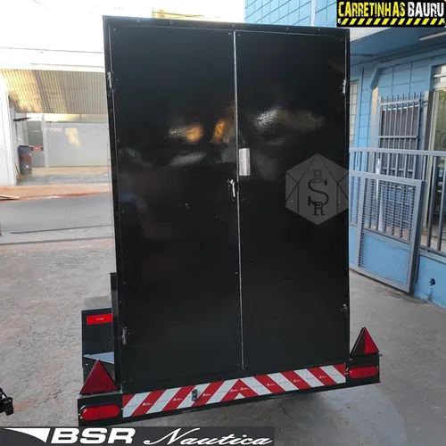 Carretinha Baú Fechada Chapa Galvanizada 1,00 X 2,00 Em 12x à venda em ... Carretinha Baú Fechada Chapa Galvanizada 1,00 X 2,00 Em 12x à venda em ...