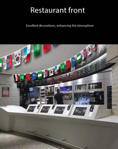 Guirnalda Banderines 48 Banderas Países Mundial 2026 | MercadoLibre