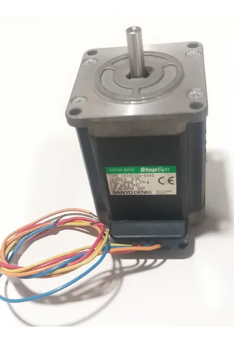 Motor De Passo Sanyo Denki 103h7126-6640 Step Syn | Parcelamento sem juros Motor De Passo Sanyo Denki 103h7126-6640 Step Syn | Parcelamento sem juros