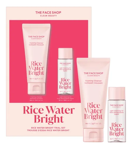 Conjunto De Cuidados Com A Pele The Face Shop Rice Water Bri ...
