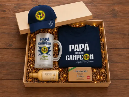 Combo Día Del Padre Playera Tarro Y Gorra Caja De Regalo | Envío gratis