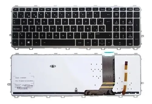Teclado Hp Envy M6 N M7 J 15 J 17 J Retroiluminado Español Envío Gratis