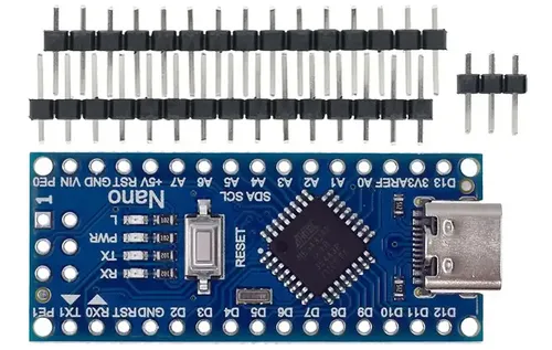 Arduino Nano V3 Atmega328 Usb C Regletas Sin Soldar Sin Ca Cuotas
