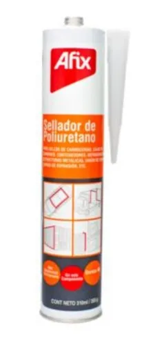 Sellador De Poliuretano Gris Afix Sellador De Poliuretano Gris Afix