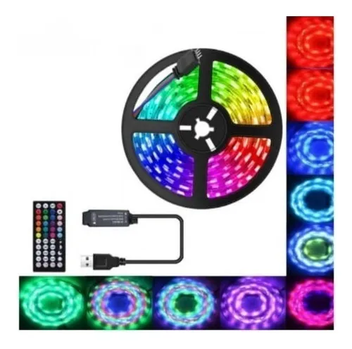 Tira de LED RGB de 3 metros con control de voltaje de operación 6V 5V ... Tira de LED RGB de 3 metros con control de voltaje de operación 6V 5V ...