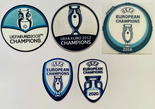 Parche Campeón Eurocopa Todas Las Ediciones Meses Sin Intereses