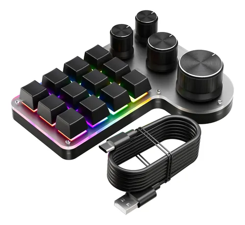 Teclado Macro Personalizado B4 12 Teclas 4 Botones Usb T Envío Gratis