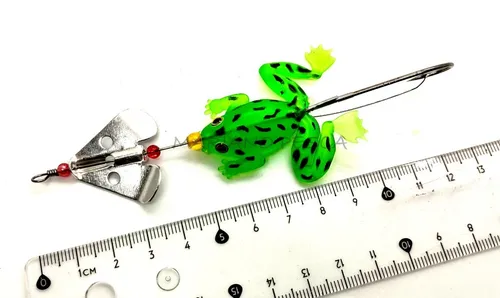 Rana Señuelo Con Hélice Y Antienganche Tarira Dorado Bait Rana Señuelo Con Hélice Y Antienganche Tarira Dorado Bait