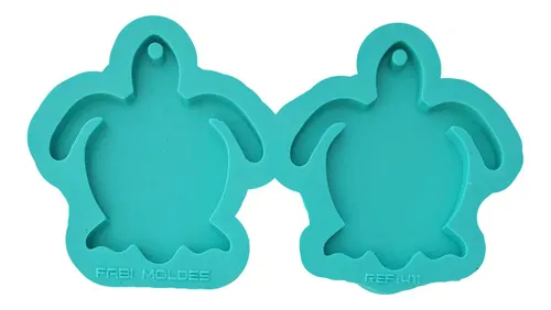 Molde Silicone Resina Jóias Brincos Tartaruga Pingentes | MercadoLivre Molde Silicone Resina Jóias Brincos Tartaruga Pingentes | MercadoLivre