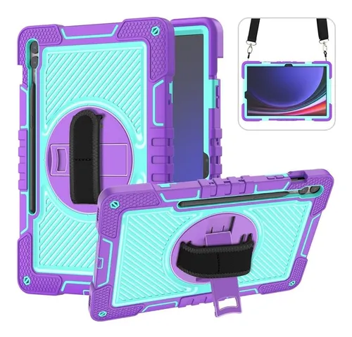 Funda Para Samsung Galaxy Tab S9 S9 Fe Uso Rudo Correa Stand Mercadolibre
