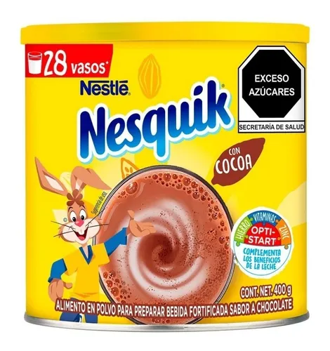 Nestlé Nesquik Sabor Chocolate 400 G Mercadolibre