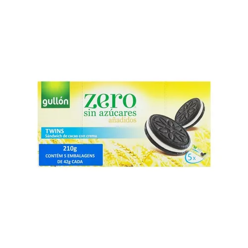 Biscoito Twins Sem Açúcar Gullón
