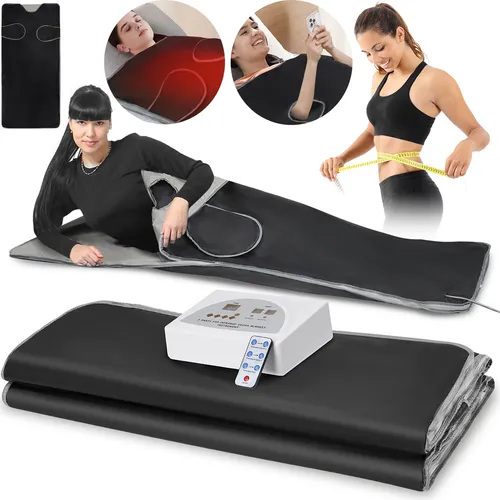 Baño Vapor Spa Manta De Sauna Infrarojos Portatil Con Remoto | Envío gratis