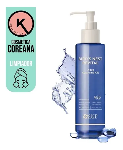 Aceite Limpiador Birds Nest Cleansing Oil Cosmética Coreana Cuotas