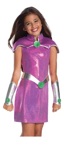 Vestido De Tutú Starfire Disfraz Starfire Cosplay Para Niños Cuotas Sin Interés