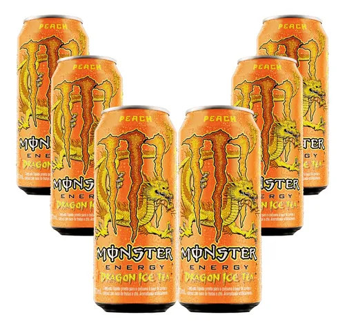 Bebida Monster Energy Dragon Tea Pêssego 473ml C/06 Unidades | MercadoLivre Bebida Monster Energy Dragon Tea Pêssego 473ml C/06 Unidades | MercadoLivre