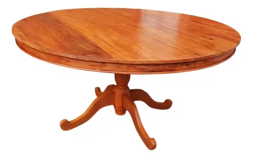 Mesa De Jantar Redonda Pe Torneado | Parcelamento sem juros Mesa De Jantar Redonda Pe Torneado | Parcelamento sem juros