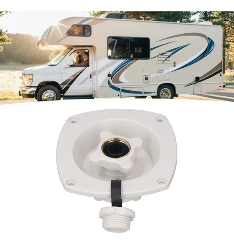 Reboque Camper Boat Rv Inlet Water Wall Mount Branco | Parcelamento sem ...