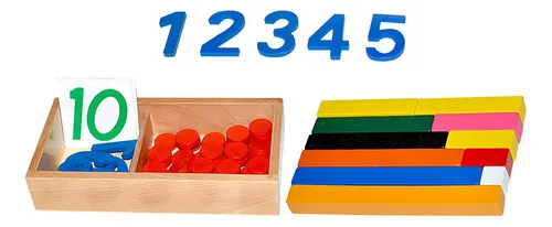 Tarjetas Y Contadores De Números Montessori, Manipuladores | Cuotas sin ... Tarjetas Y Contadores De Números Montessori, Manipuladores | Cuotas sin ...