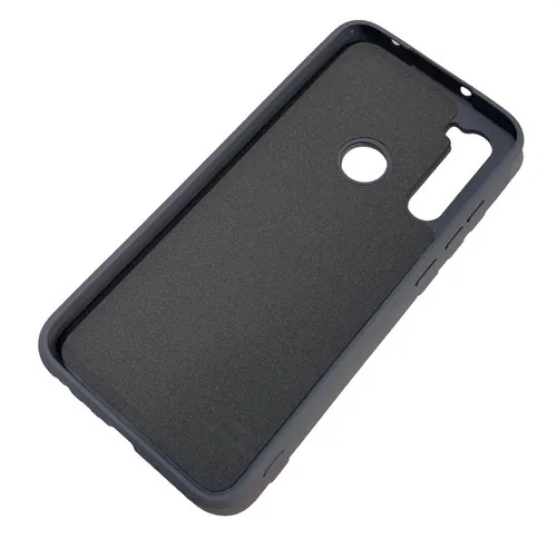 Capa Capinha Casede Silicone Para Xiaomi Redmi Note 8t Cor Cinza