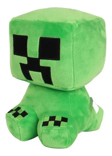 Peluche Minecraft Creeper 25cm Cuotas Sin Interés